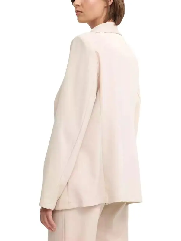 SANDRO FERRONE Single-breasted Blazer - Neutrals