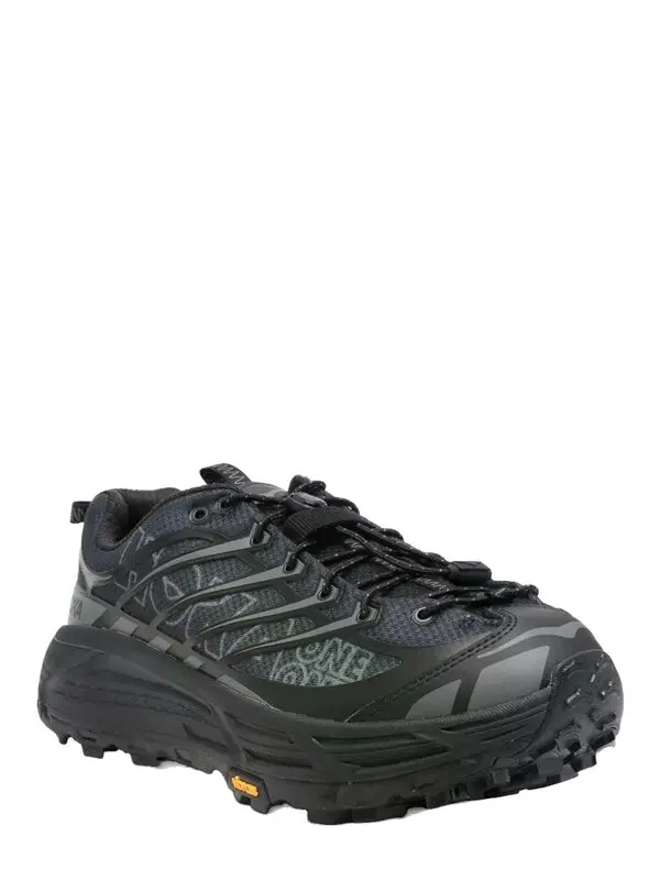 HOKA® Mafate Three2 Lace-up Sneakers - Black