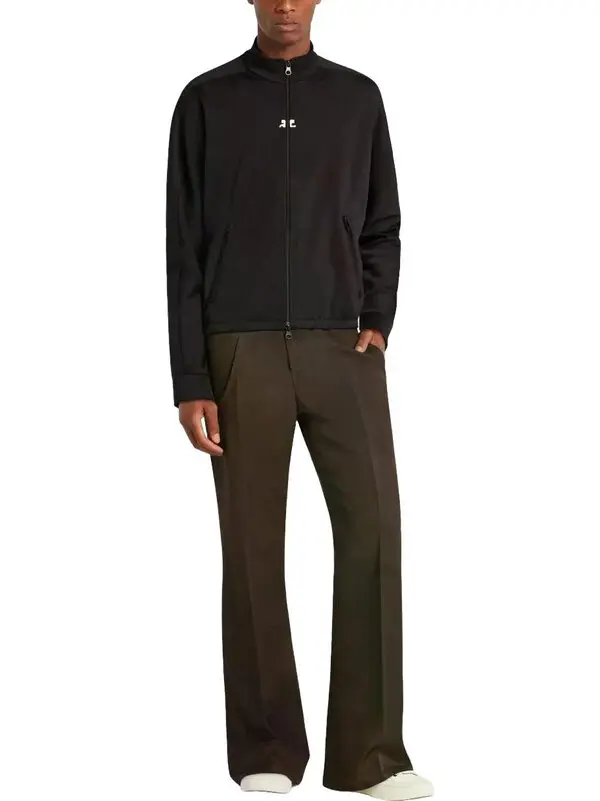 COURREGES Ac-logo Track Jacket - Black
