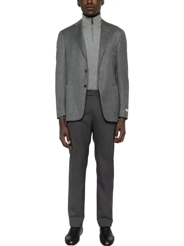 Canali Two-button Blazer - Grey