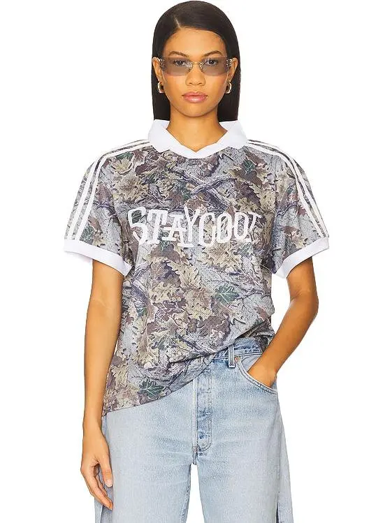 STAY COOL Tribal Jersey - Brown