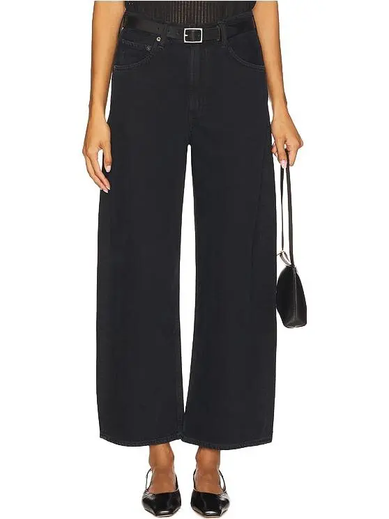 AGOLDE Low Curve Crop Jeans In . Also - Black