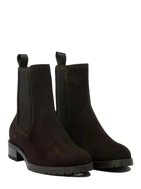 MARETTO Suede Chelsea Boots - Brown