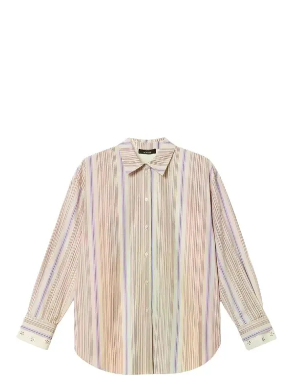 TWINSET Striped-pattern Shirt - Neutrals