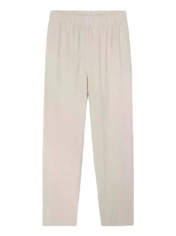 American Vintage Ribbed Corduroy Trousers - Neutrals