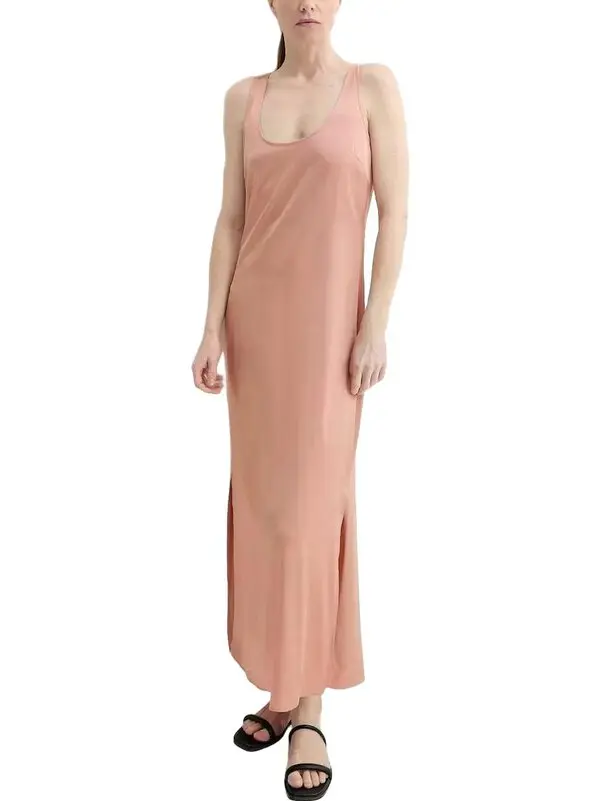 Marc O'polo Side-split Maxi Dress - Orange