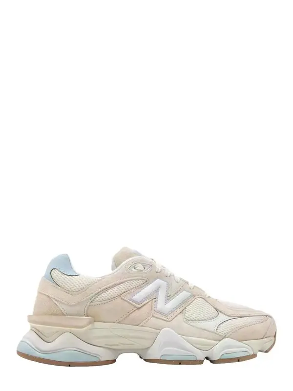 NEW BALANCE 9060 Mesh Suede Sneakers - Neutrals