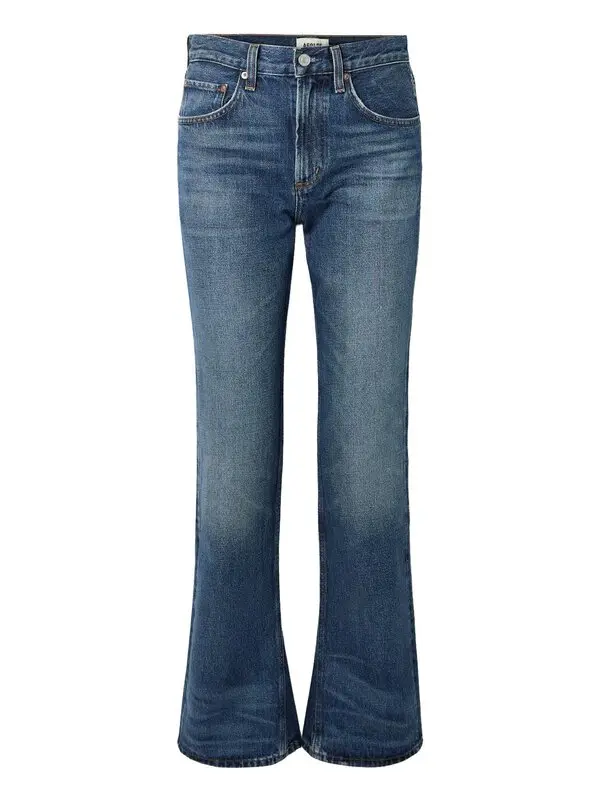 AGOLDE Kick Boot Mid-rise Bootcut Jeans - Blue