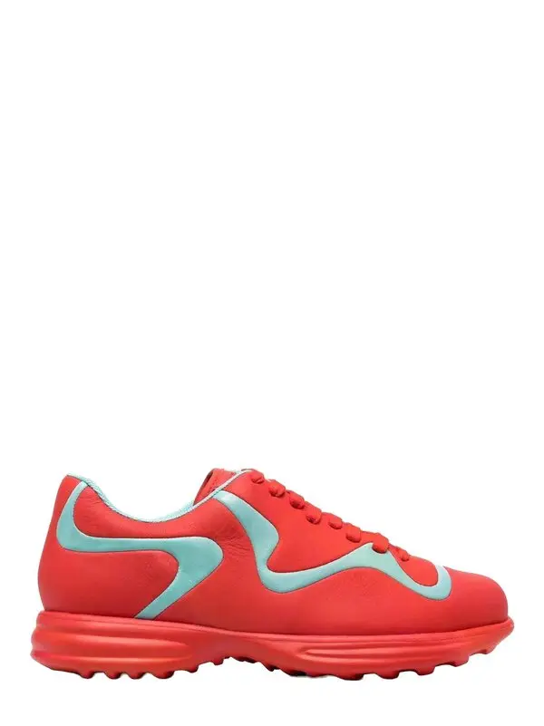 Camper Colour-block Low-top Sneakers - Red