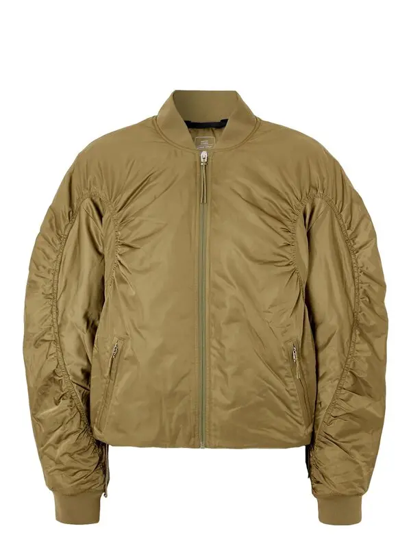 On Recycled Shell Bomber Jacket - Green