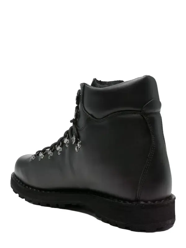 Diemme Leather Lace-up Boots - Black