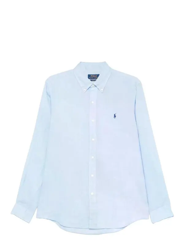 Polo Ralph Lauren Polo Pony-embroidered Shirt - Blue