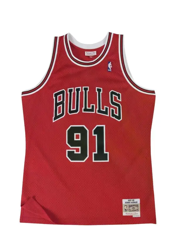 Mitchell & Ness X Bulls Logo-print Vest - Red