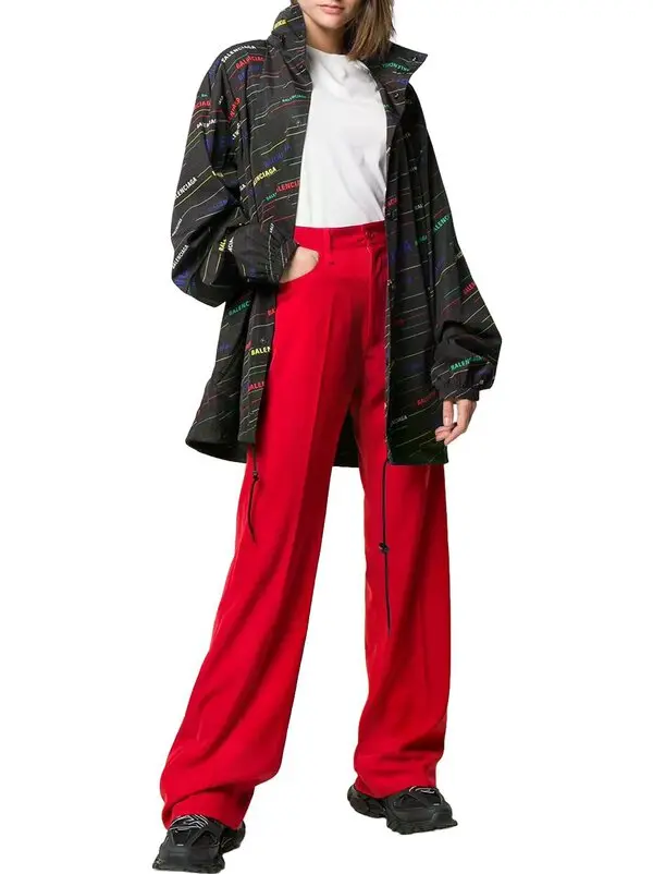 Balenciaga Fluid 5-pocket Trousers - Red