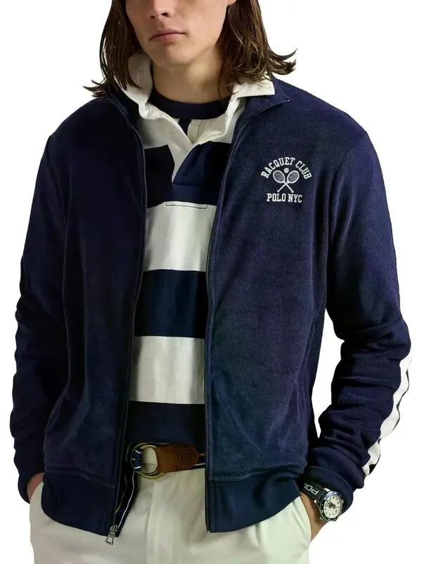 Polo Ralph Lauren Embroidered-logo Sweatshirt - Blue