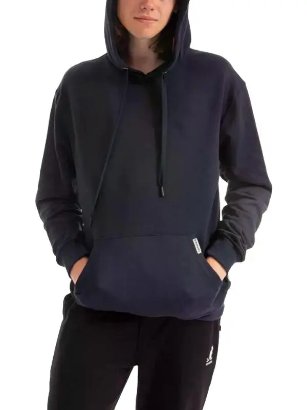 KANGOL Kangaroo Pocket Hoodie - Blue