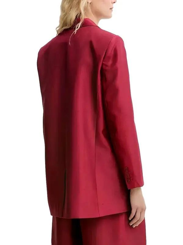 Munthe Single-breasted Blazer - Red