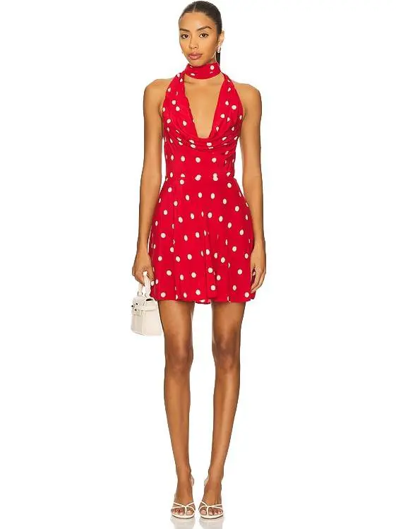 Majorelle Deanna Mini Dress - Red