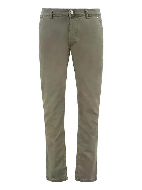 MOORER Five-pocket Trousers - Green