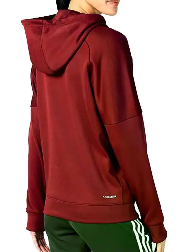 Adidas Originals Shine Logo Hoodie - Red