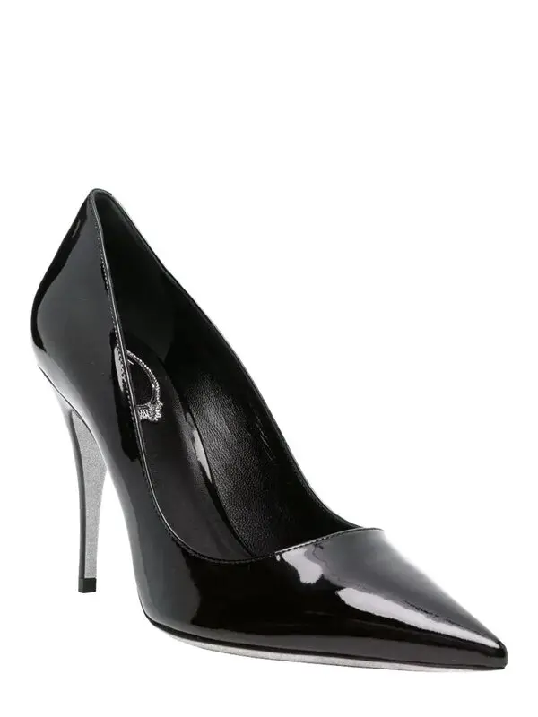 Rene Caovilla 100mm Pointed-toe Stiletto Heeled Pumps - Black