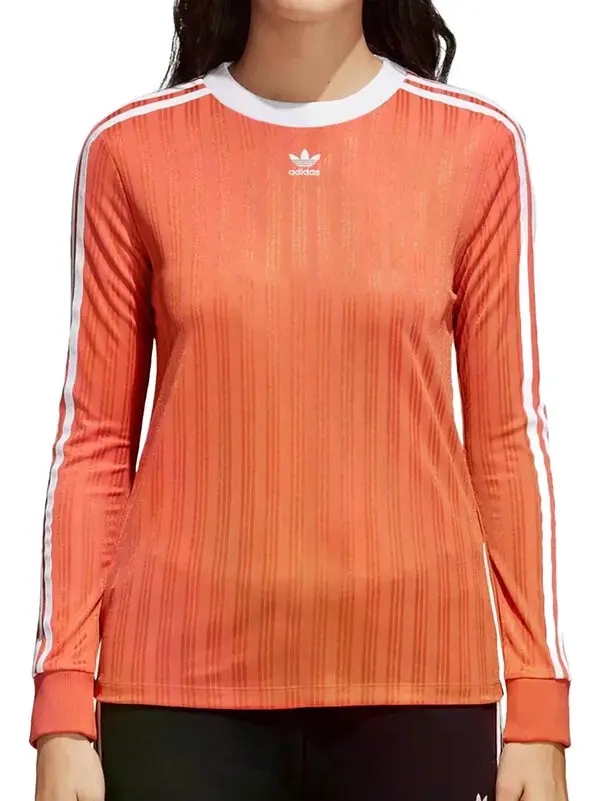 Adidas Stadium 3-stripes Adicolor T-shirt - Orange