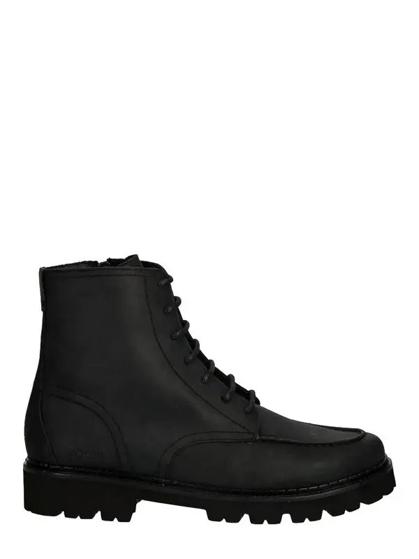 JOOP! Hektor Lace-up Biker Boots - Black