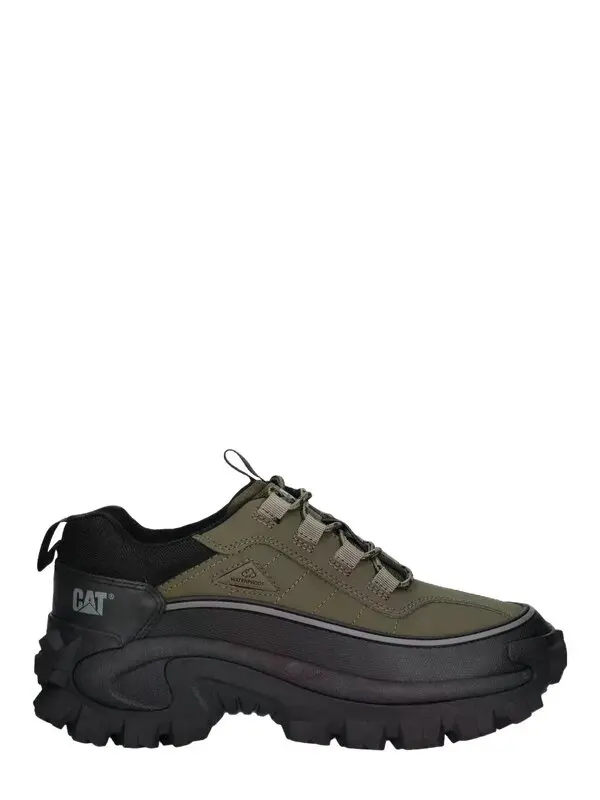 CATERPILLAR Intruder Galosh Lace-up Chunky Sole Sneakers - Green