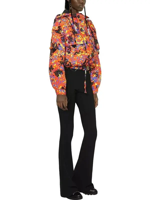 Dsquared2 Logo-chain Flared Trousers - Black