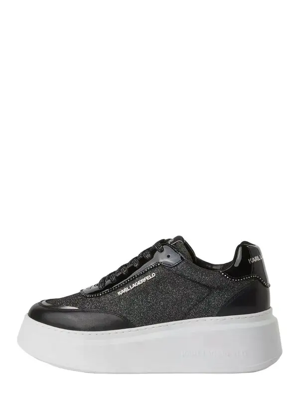 Karl Lagerfeld Platform Sneakers - Black