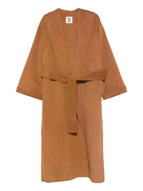 BY MALENE BIRGER Trullem Wool Coat - Brown