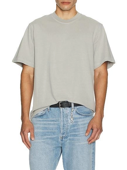AGOLDE Asha Mock Neck Tee - Reflect