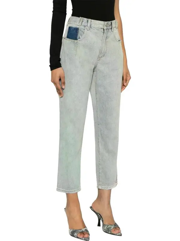 3.1 Phillip Lim High-waisted Cropped Jeans - Blue