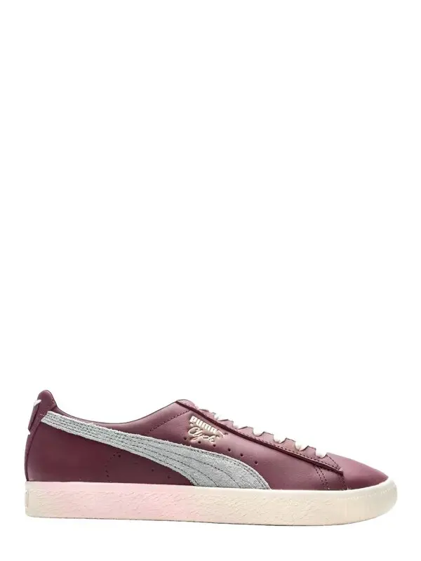 PUMA Clyde Baseleather Sneakers - Red
