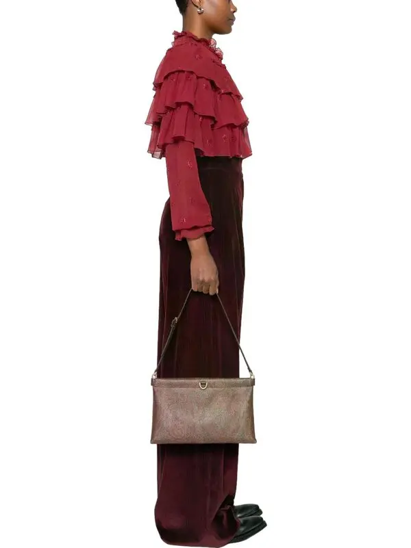 Etro Paisley-pattern Shoulder Bag - Brown