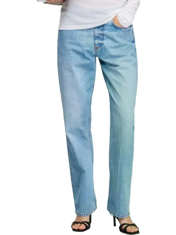 SEMICOUTURE Gemma Cotton Jeans - Blue