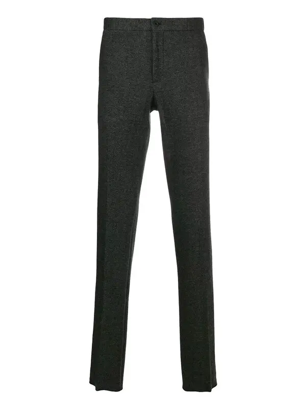 Incotex Straight Leg Trousers - Grey