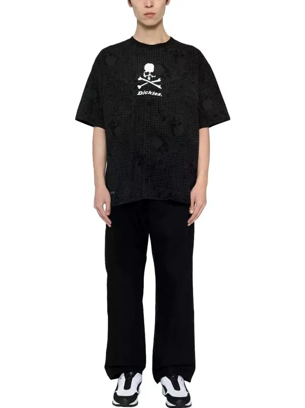 MASTERMIND WORLD X Dickies Logo-print T-shirt - Black