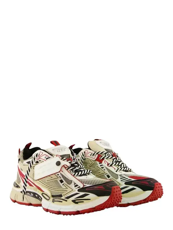 Off-White Lace-up Sneakers - Neutrals