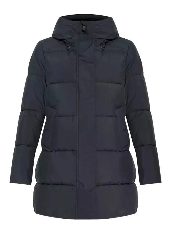 SAVE THE DUCK Hooded Quilted Jacket - Blue