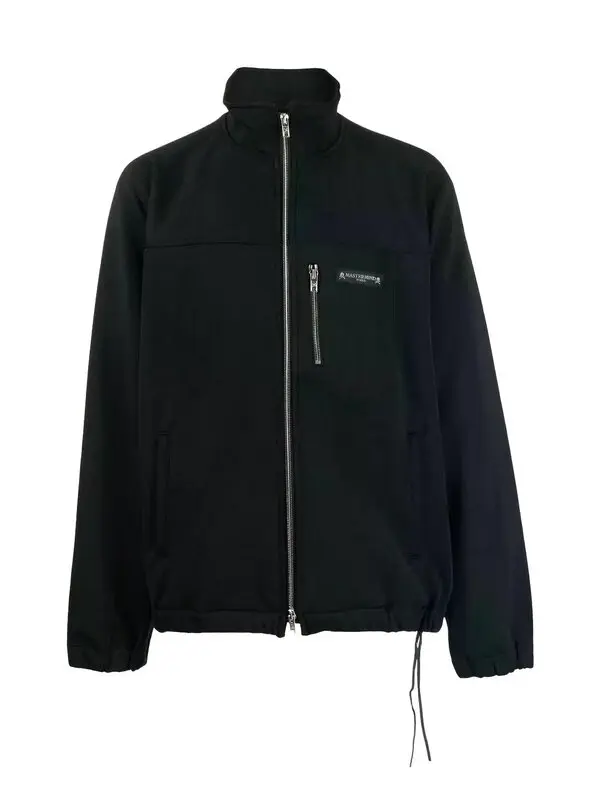MASTERMIND WORLD High-neck Zip-fastening Jacket - Black
