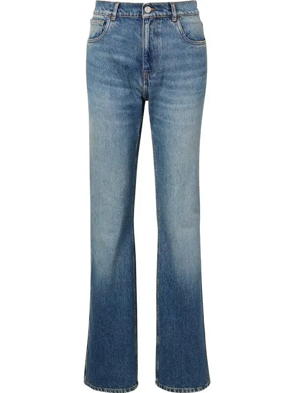 Coperni Mid-rise Straight Jeans - Blue
