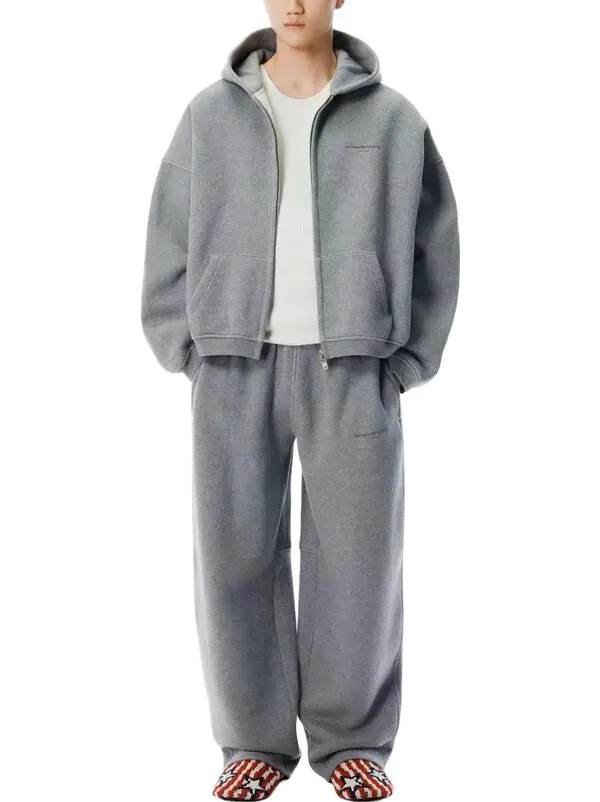 Alexander Wang Cotton Track Pants - Grey