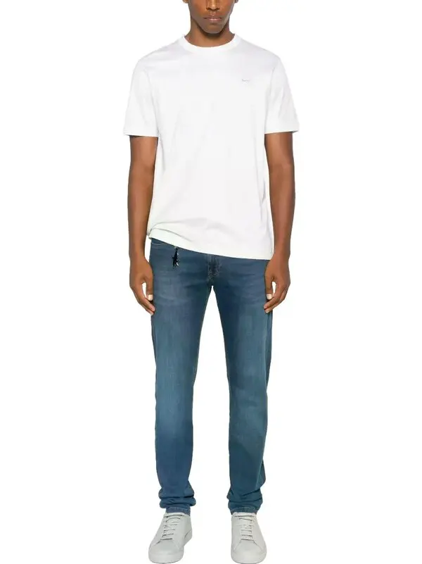 Paul & Shark Logo-print Cotton T-shirt - White