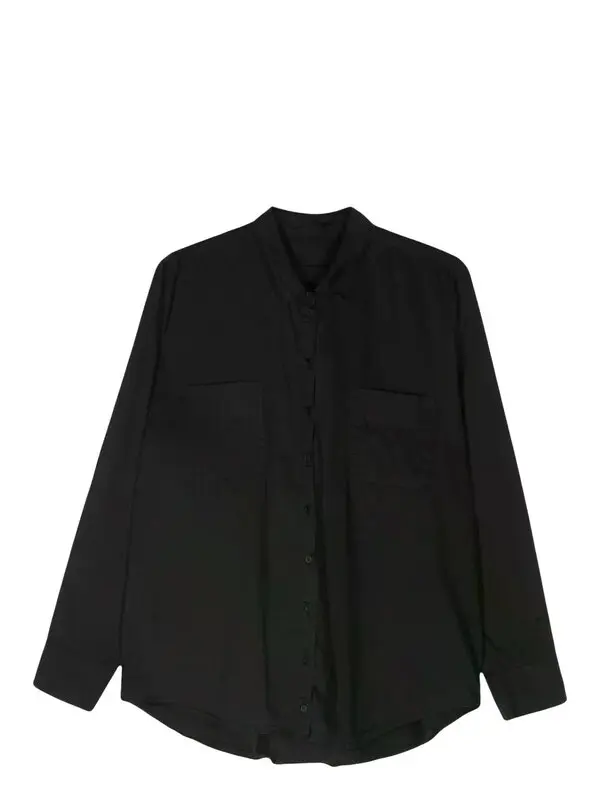 PRIVATE 0204 Poplin Shirt - Black