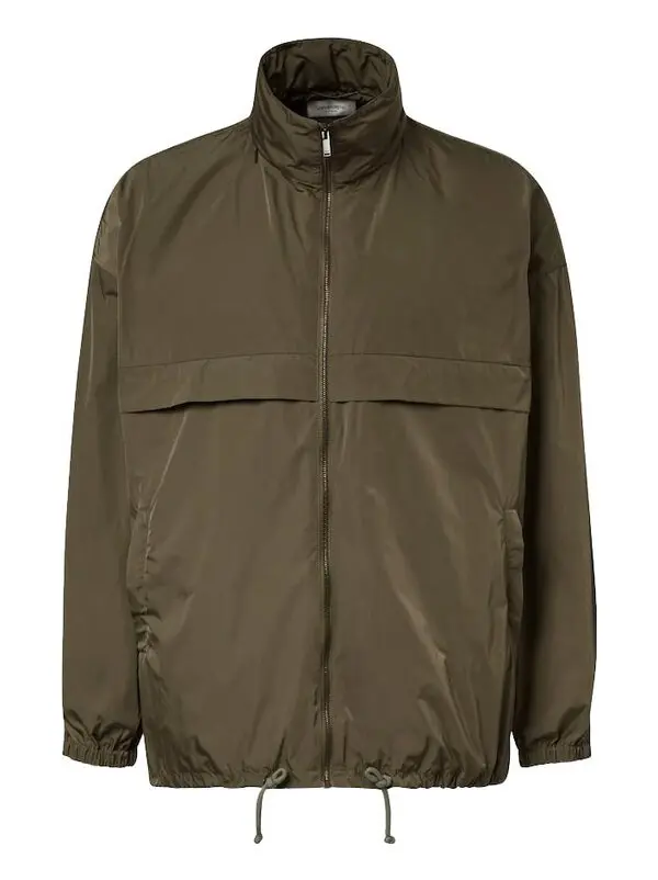 Saint Laurent Technical Raincoat - Green