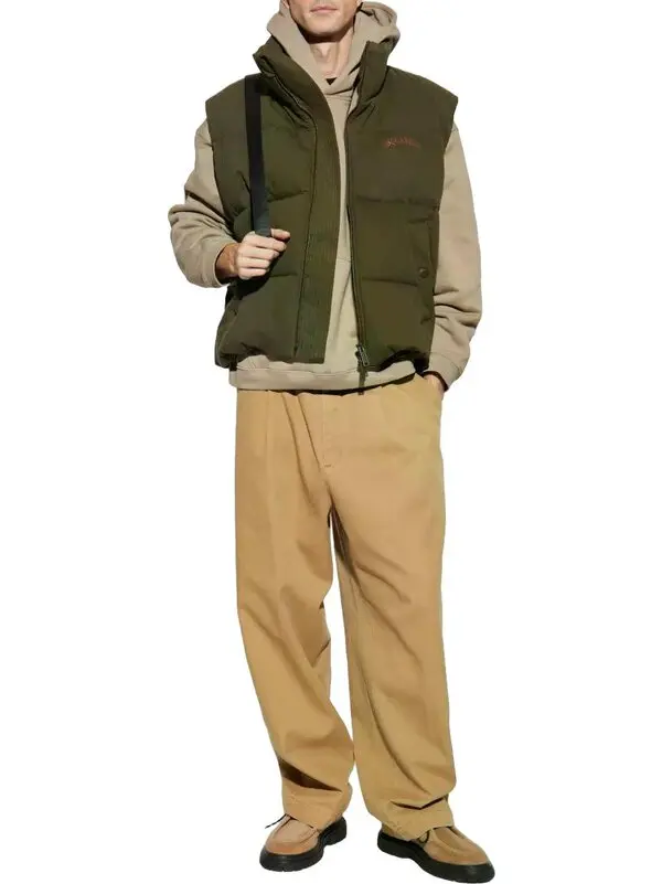 Dsquared2 Quilted Logo Vest - Green