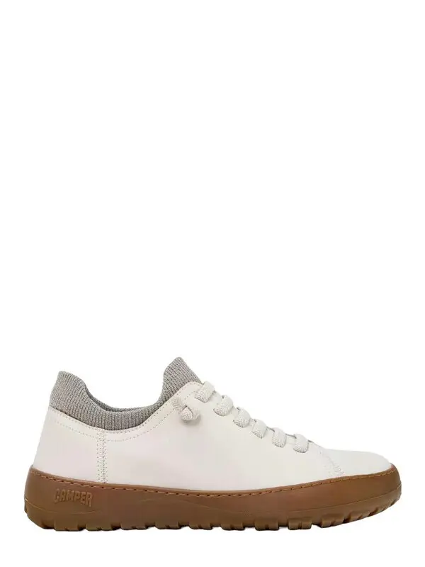 Camper Peu Serra Lace-up Leather Sneakers - Neutrals