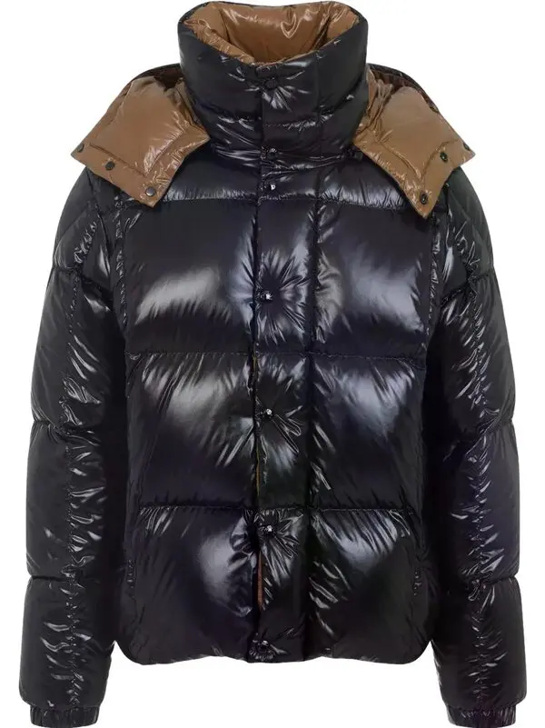 Moncler Parana Quilted Hooded Jacket - Black
