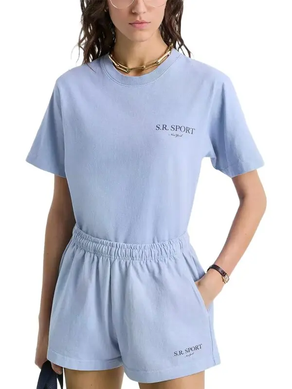 SPORTY & RICH Sr Sport Shorts - Blue